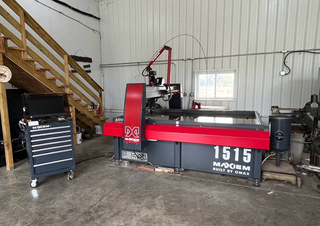 2022 Omax Maxiem 1515 Waterjet Cutting System (#5011)